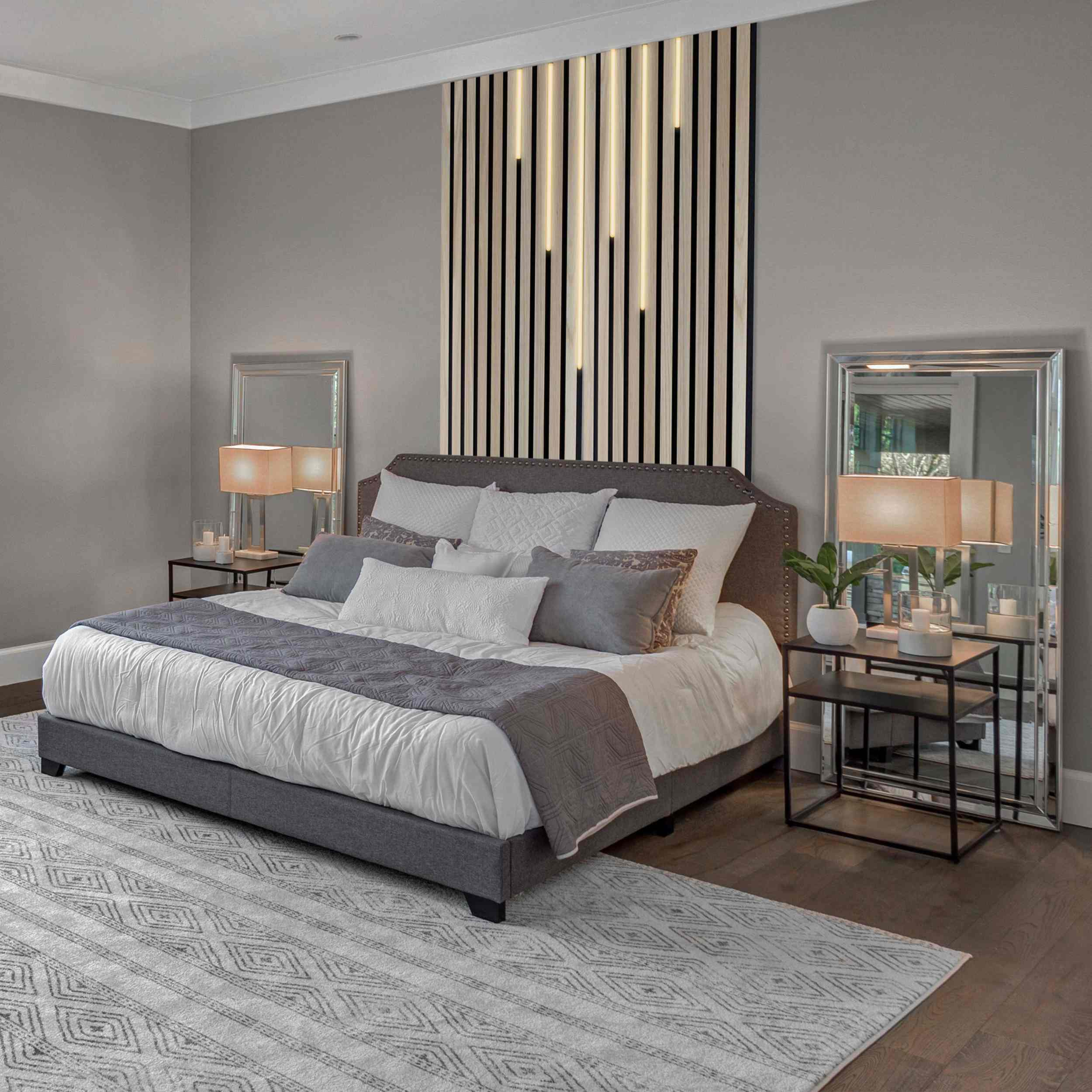 PROVISTON Akustik Wandpaneel 600 x 1200 mm | Eiche hell MDF Akustik 3D ...